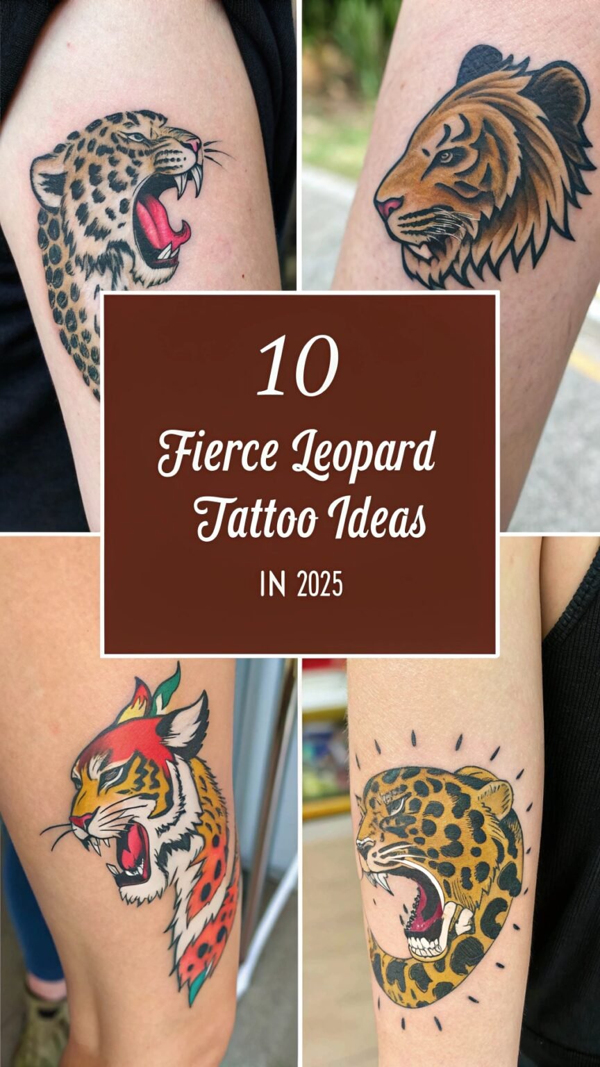 10 Fierce Leopard Tattoo Ideas for a Bold Statement